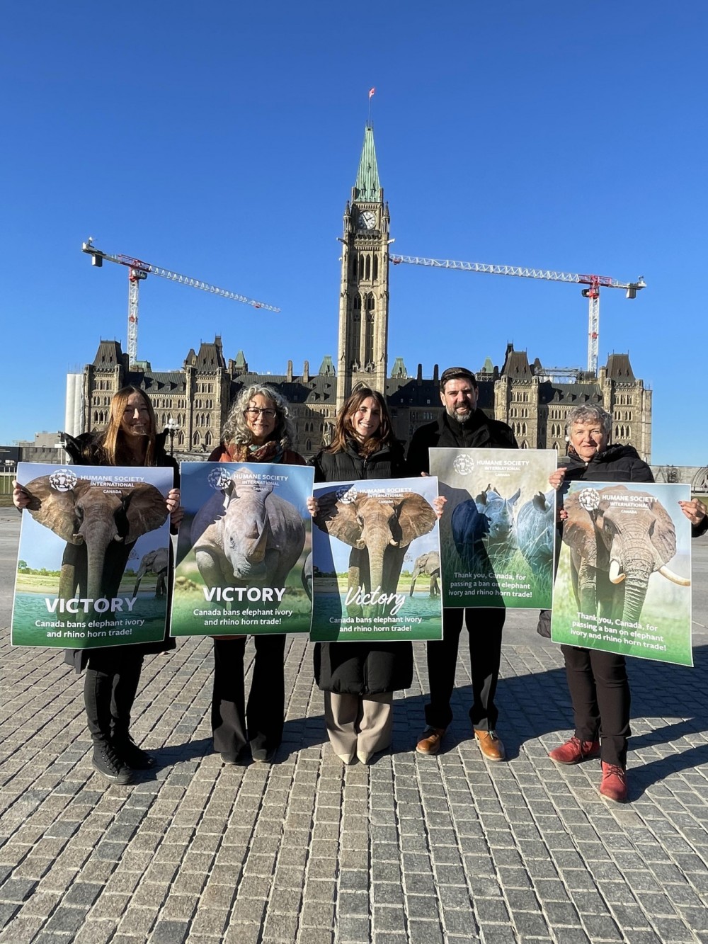 Victory for elephants and rhinos: Canada's bold step forward